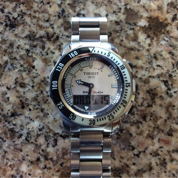 **SOLD **Tissot sea touch! Excellent condition!! | WatchCharts