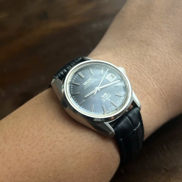 [WTS] 1970 King Seiko Automatic Chronometer ref. 5625-7040 Grey dial - Hacking + Quickset ...