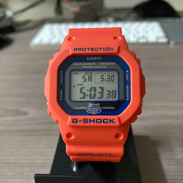 FS: Casio G-Shock GW-B5600FB Kobe City Fire Bureau 50th Anniversary ...