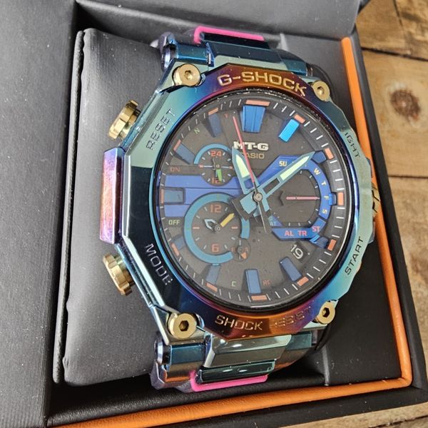CASIO G-SHOCK MTG-B2000PH-2AJR Blue Phoenix. Bluetooth. Tough Solar ...