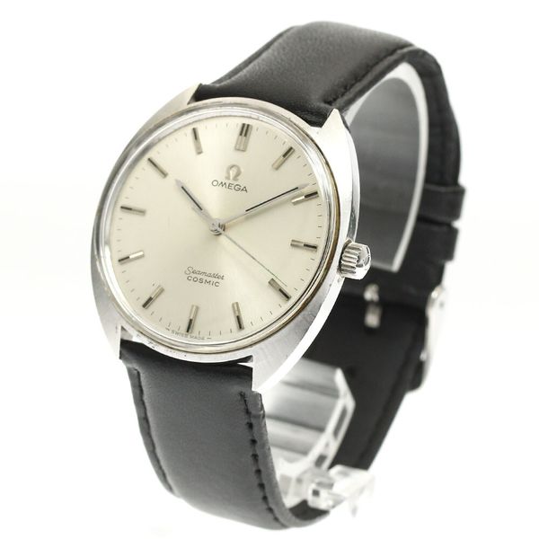 OMEGA Seamaster cosmic 135017 SP-T00L 107 Silver Dial Hand Winding Men ...