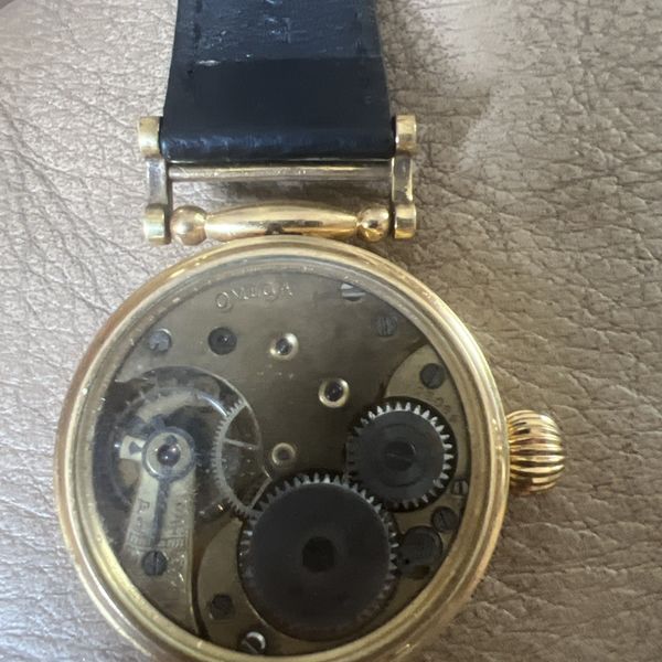 VINTAGE Omega Marriage Watch 1915 BEAUTIFUL Skeleton Back | WatchCharts ...