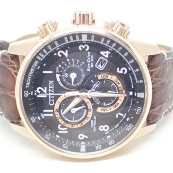 Citizen Eco Drive Limited Edition Perpetual Chronograph Mens Watch E650 ...