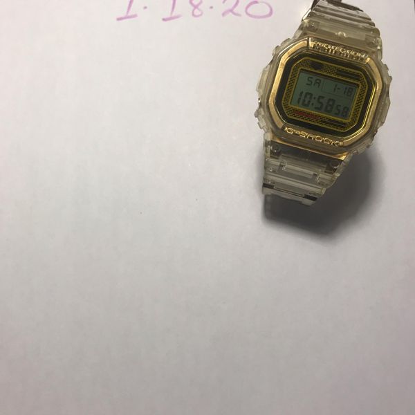 [WTS] (Casio)(G-Shock)35th Anniversary Glacier Gold DW-5035E-7 ...