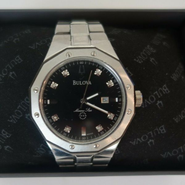 Bulova Model C976917 Classic Marine Star Wrist Watch For Men ...