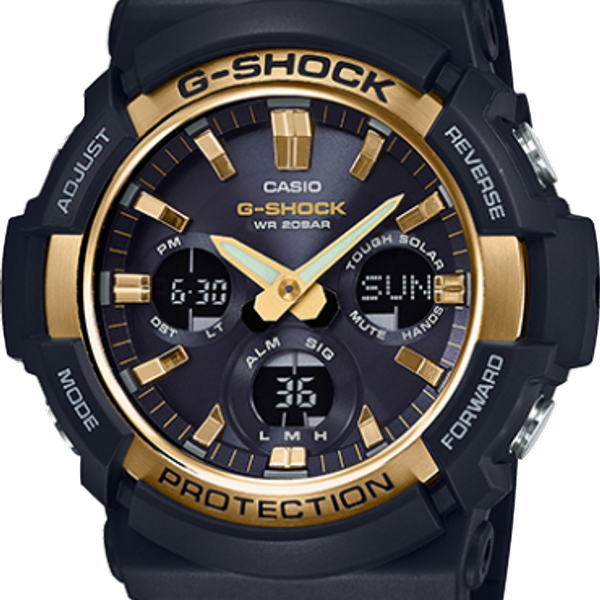 Casio G-Shock Men's Solar Powered Analog Digital Watch GAS100G-1A ...