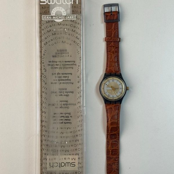 Swatch Musical Jean Michel Jarre Vintage 1990s With Original Box Fully ...