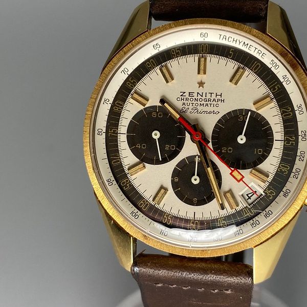 FSOT: 1969/1972 Zenith El Primero G381 Yellow Gold - Rare & Excellent Condition! | WatchCharts ...