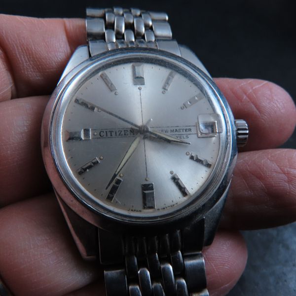 Japan Citizen New Master 21 Jewels Manual Winding Men Watch | WatchCharts Marketplace