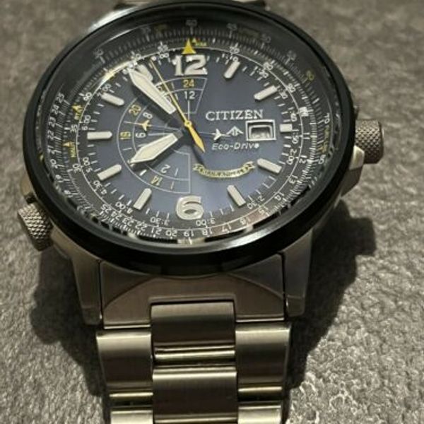 Citizen nighthawk blue angels. promaster eco-drive. BJ7006-56L ...