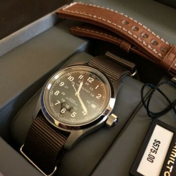Hamilton Khaki Automatic 38mm Field Watch | WatchCharts
