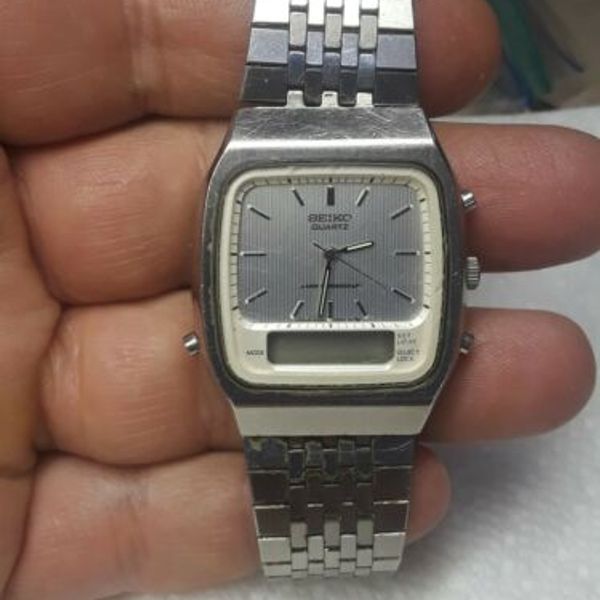 Vintage SEIKO H461-500A Analog & Digital Men's Japan Watch Estate Find | WatchCharts