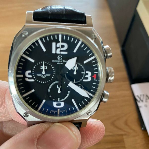 CHRISTOPHER WARD C11 MSL QUARTZ WATCH AS SHOWN - COMPLETE WITH ALL ...