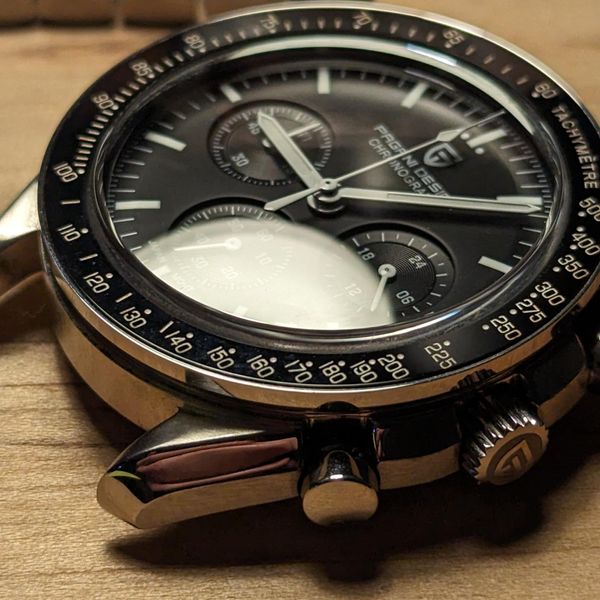 [WTS] PD1701 "Speedmaster" Homage w/Correct Bezel | WatchCharts Marketplace