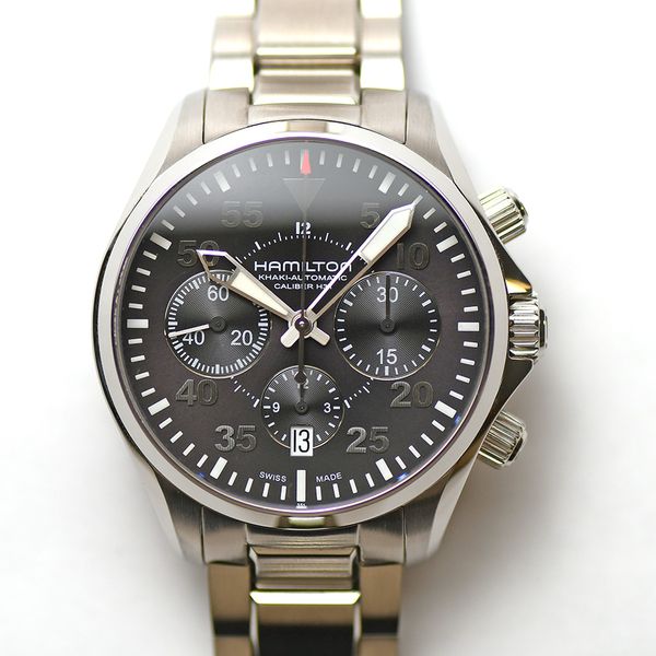 New arrival Hamilton HAMILTON Khaki Aviation Pilot Chronograph ...