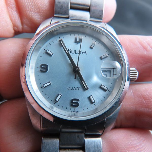 All Steel Bulova Modern Classic Quartz Boy Size Watch | WatchCharts ...