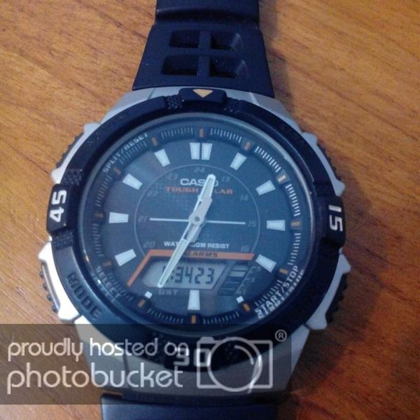 FS: Casio AQS800 ana-digi solar+Timex Weekender+Philip Watch 2824 case ...