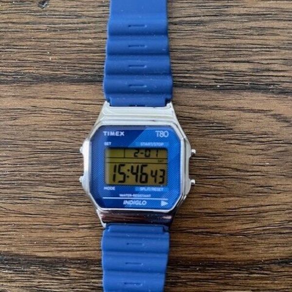 Timex T80 34mm Resin Strap Watch | WatchCharts Marketplace