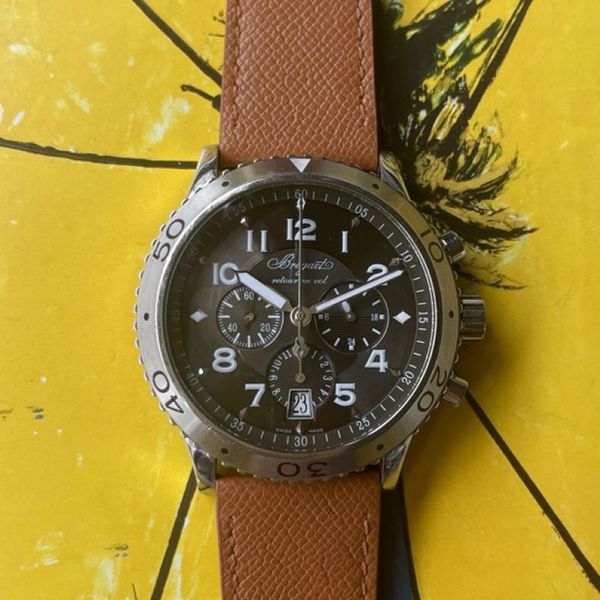 FS: Breguet Transatlantique Type XXI Flyback Chronograph Steel 3810ST ...