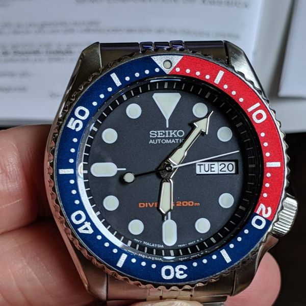 FS: Seiko SKX175 Pepsi (SKX009) | WatchCharts Marketplace