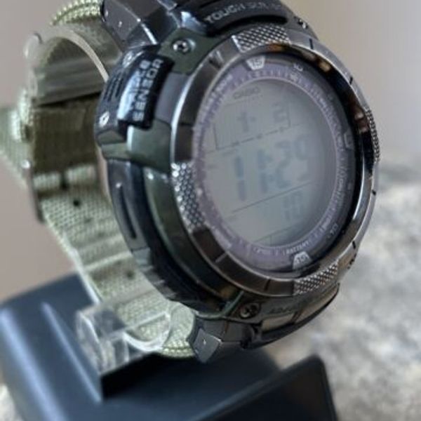 c2005 Men's Casio Pro-Trek PRG-80L Quartz Digital Adventurer Watch All ...