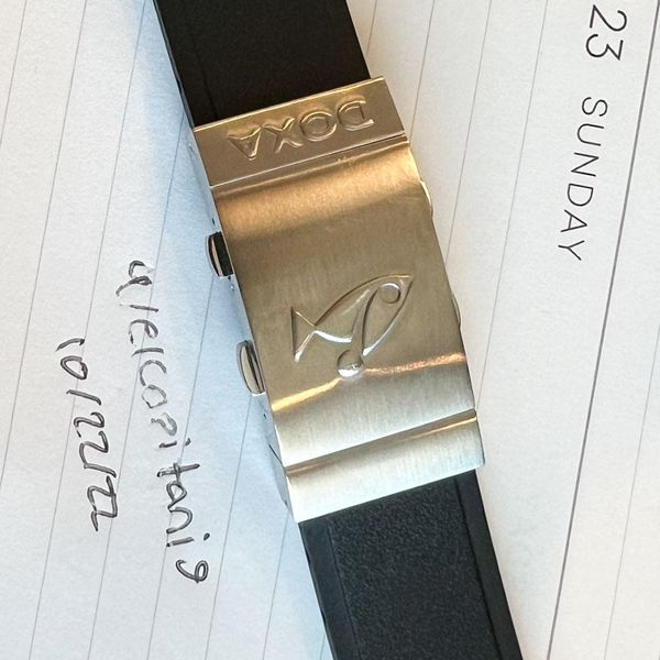 [WTS] Doxa Sub 300T Black Rubber Strap/Clasp | WatchCharts