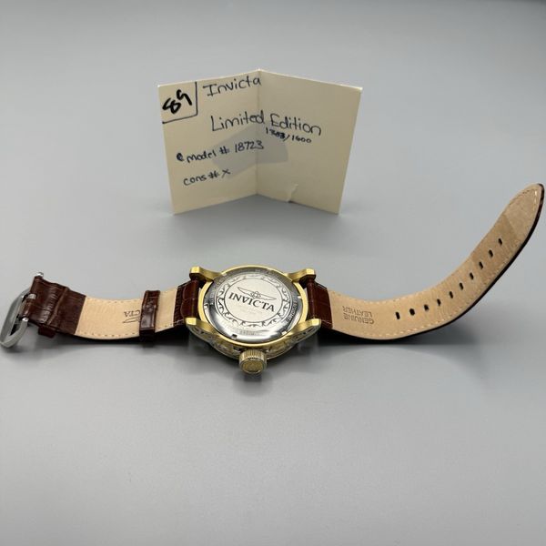 Limited Edition Invicta Men's Excalibur Watch #296 | WatchCharts ...
