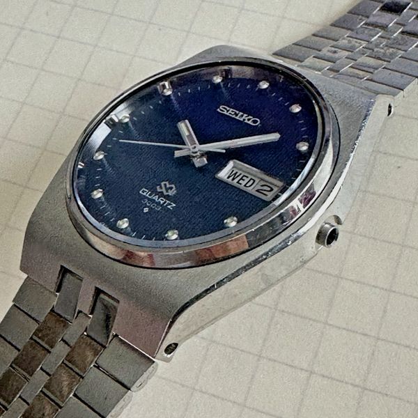 Seiko 4823-8049 3003 Blue Dial Sample | WatchCharts Marketplace