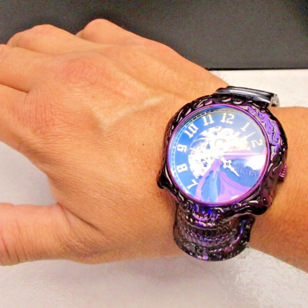 Invicta Skull Artist Purple Men's Watch Automatic 40758 | WatchCharts ...