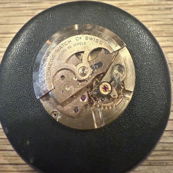 Automatic Omega Seamaster Movement Face Vintage 60s 70s? Gold Hands ...