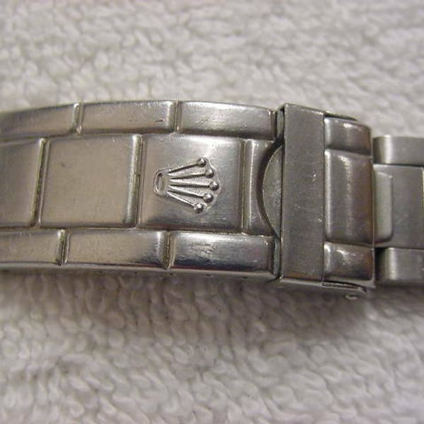 Vintage large antique Diver mens ROLEX OYSTER watch band clasp ...