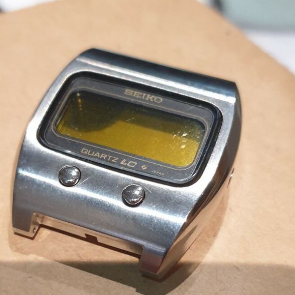 SEIKO QUARTZ LEMON DISPLAY LCD DIGITALE VINTAGE ( CON DIFETTO) 0624/ ...