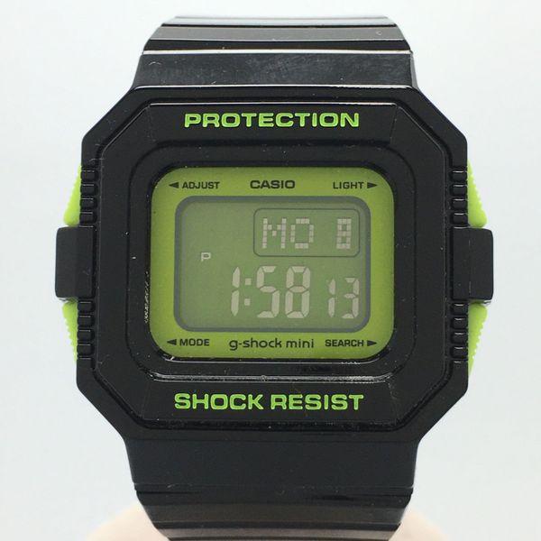 [Used] CASIO G SHOCK MINI / Quartz watch / Digital / Rubber / Black ...