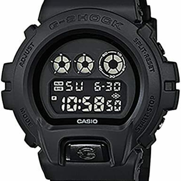 Mens Casio G Shock DW6900BB-1 Black Military Tactical Digital Diver ...