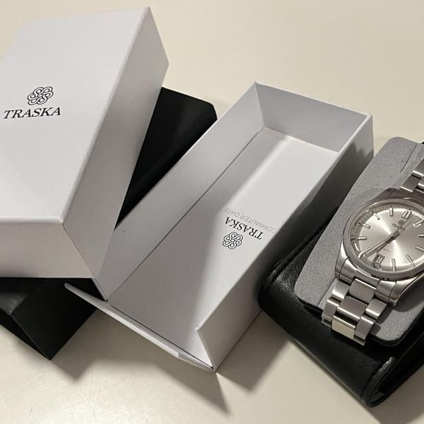 [WTS] Traska Commuter 36mm Silver Dial $450 | WatchCharts Marketplace
