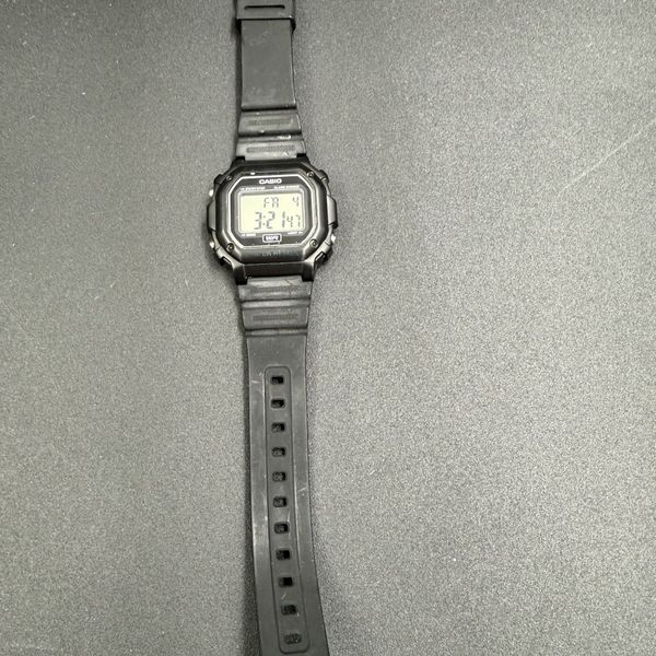 CASIO Digital Watch Black Square 40mm Working F108WM | WatchCharts ...