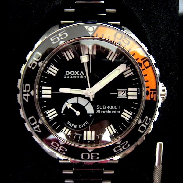 SOLD: DOXA 4000T Sharkhunter Sapphire Bezel Limited Edition ...