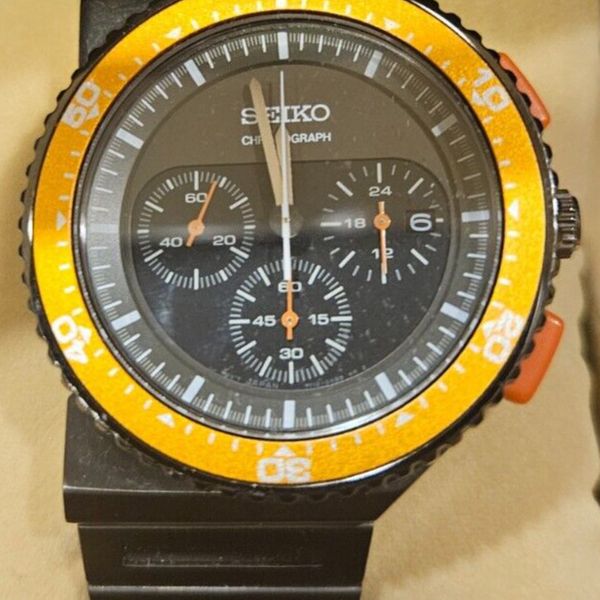 Seiko SCED029 Bishop Alien Giugiaro Watch Tic Tac Chronograph Limited ...