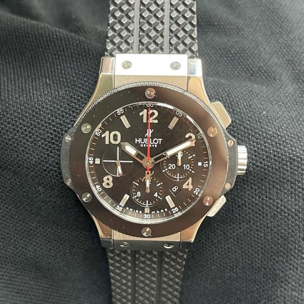 FS: Hublot Big Bang Chronograph Steel Ceramic Bezel 301.SB.131.RX ...