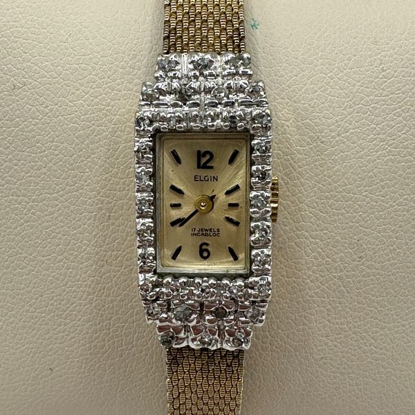 WOMENS ELGIN DIAMOND WRISTWATCH | WatchCharts Marketplace