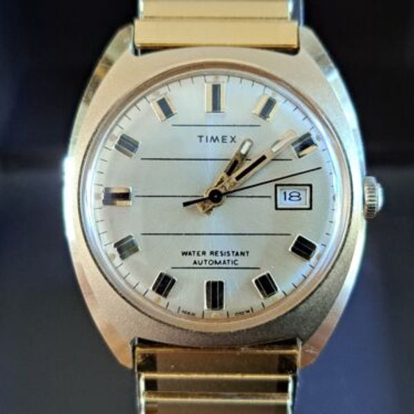 Timex Automatic Men's Wrist Watch From The Early 1970s | WatchCharts ...