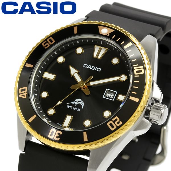 CASIO Casio diver's watch men's watch watch Bill Gates wear different ...