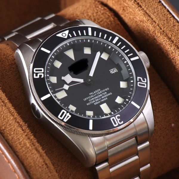 [WTS] Custom watch mod Seiko Moded Tudor Black NH35 - $285 ...