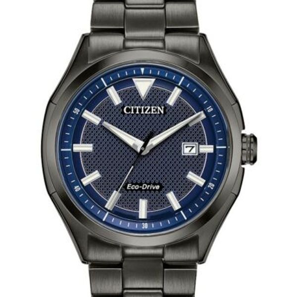NEW Q Citizen AR Men's Eco-Drive Grey Stainless Steel J810-R010433 ...