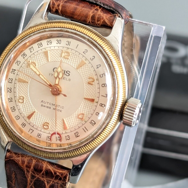 Oris Big Crown Pointer Date 7400B Automatic 17J Men's Watch Vintage w/box | WatchCharts Marketplace