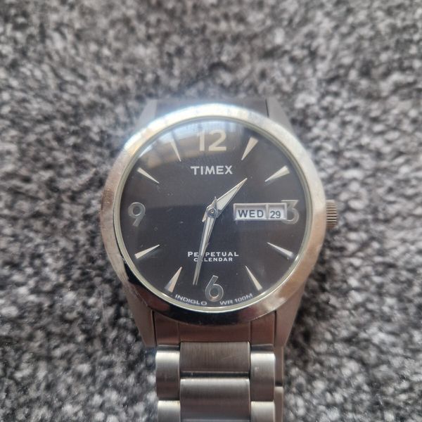 Timex Perpetual Calendar Mens Watch | WatchCharts Marketplace