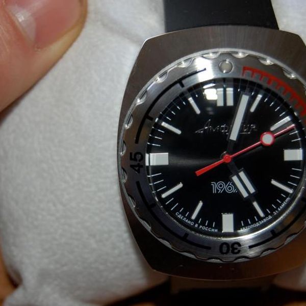 FS re-issue Retro 1967 VOSTOK Amphibia ***reduced $170 shipped w/paypal ...