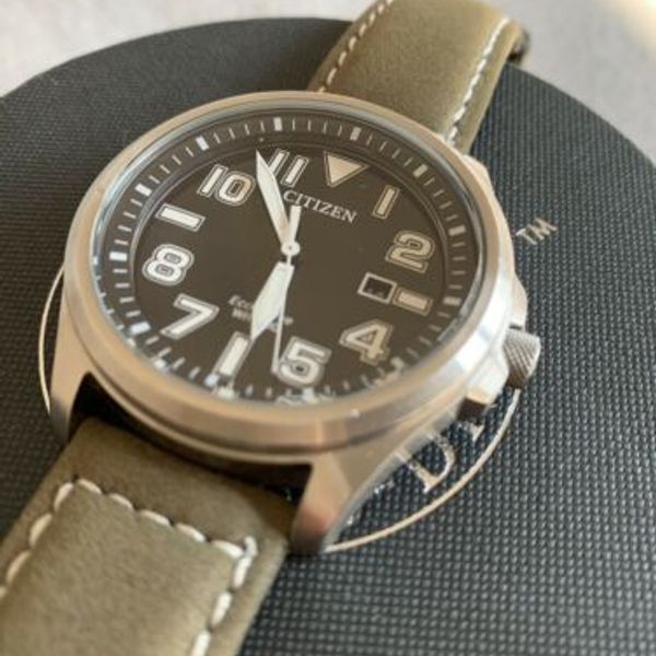 Citizen Eco Drive Military Watch Black Dial | WatchCharts