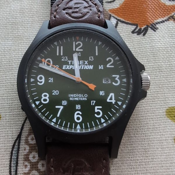 Timex Expedition Indiglo Quartz Military Styled Field Watch Excellent | WatchCharts Marketplace