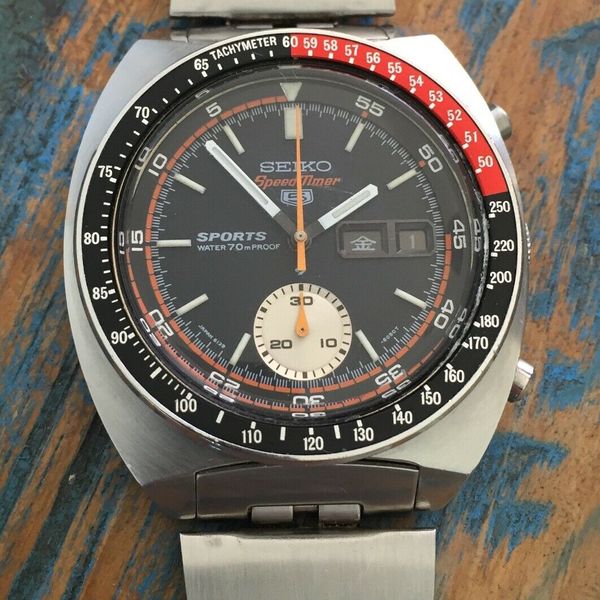Seiko 5 Sports Speed Timer 6139-6031 Watch | WatchCharts Marketplace